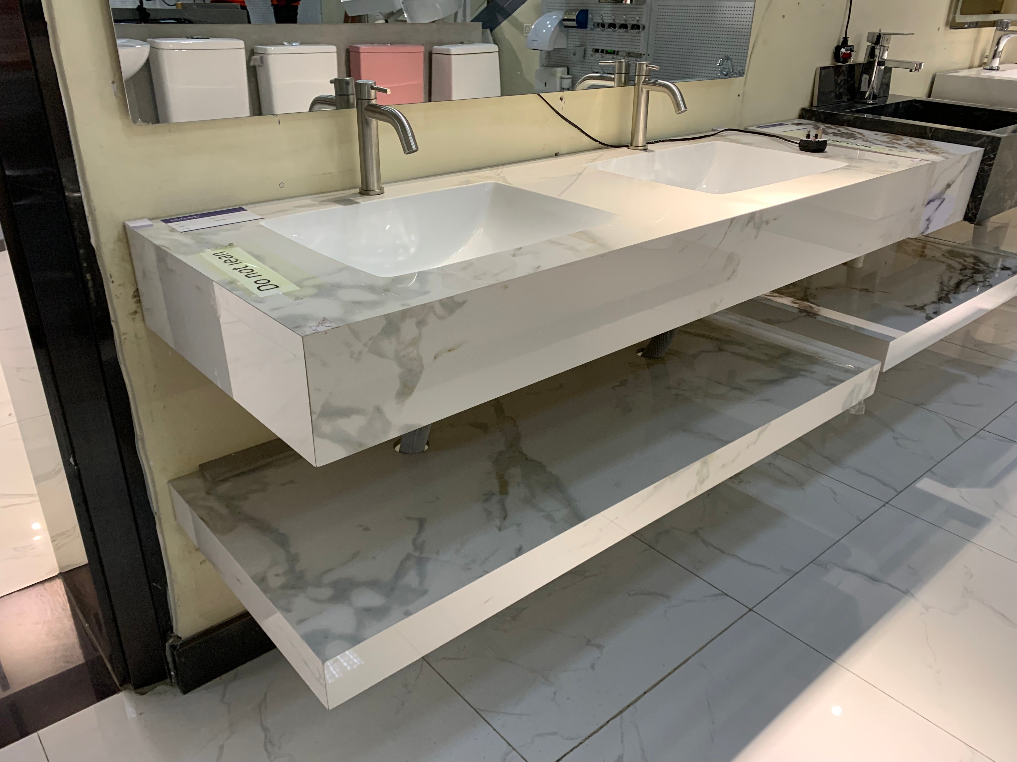 Double sintered stone sink – homart Kenya